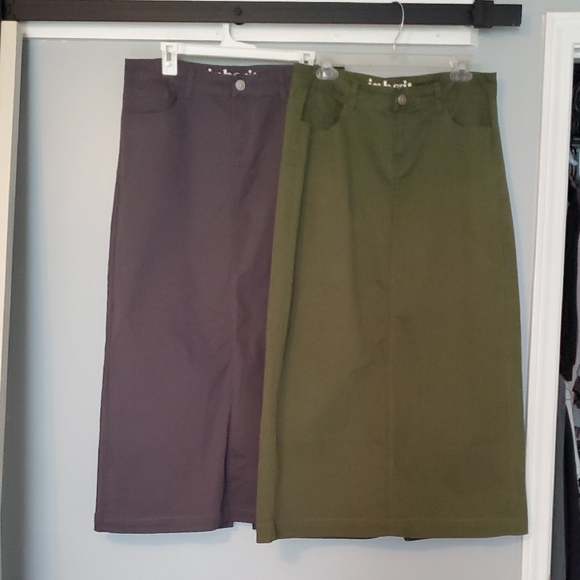 Inherit Clothing Co | Skirts | Nwot Inherit Denim Skirts | Poshmark